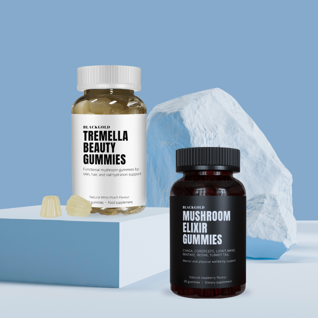 Glow & Unwind Gummies Duo – Blackgold Elixir NZ