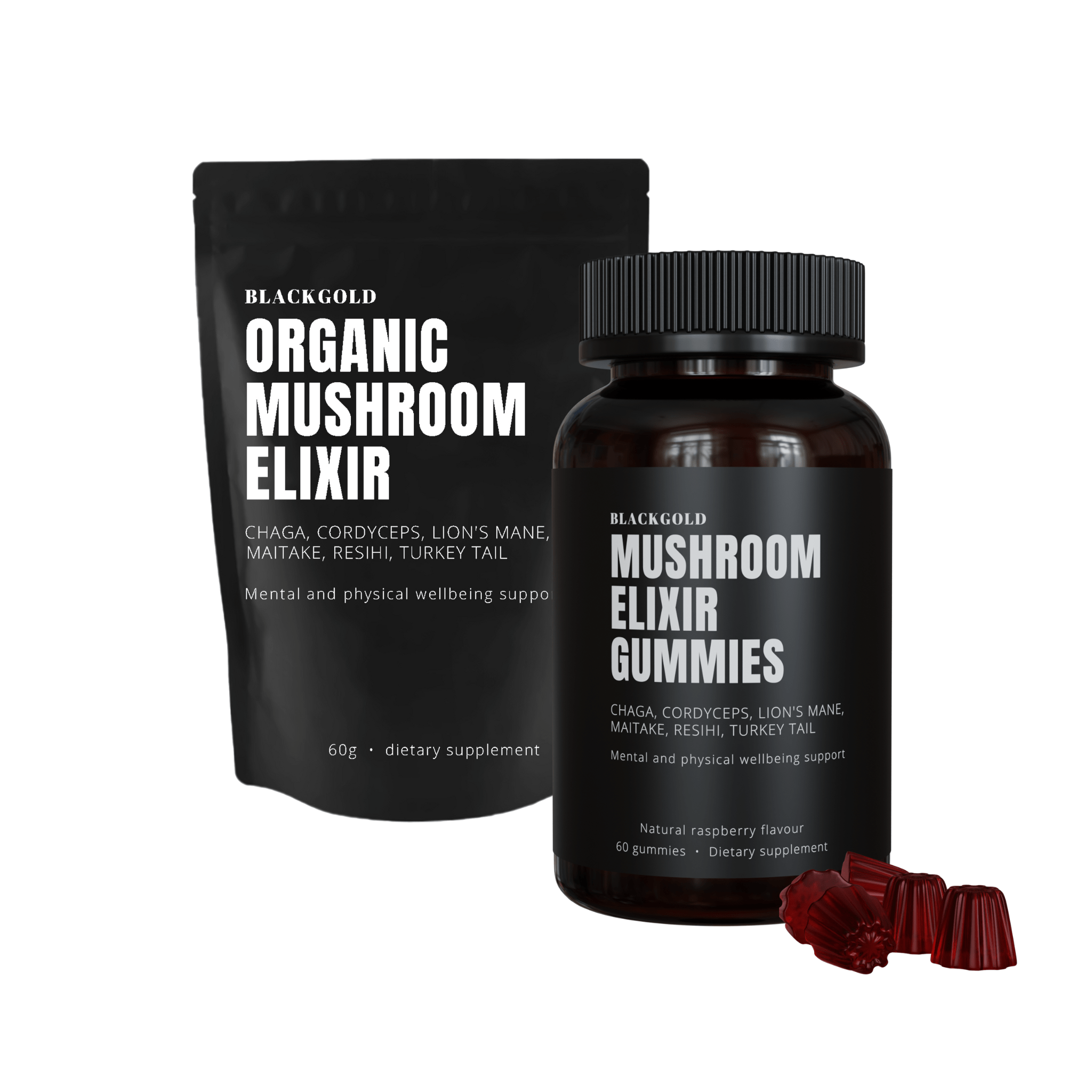 Mushroom Elixir Bundle – Blackgold Elixir NZ